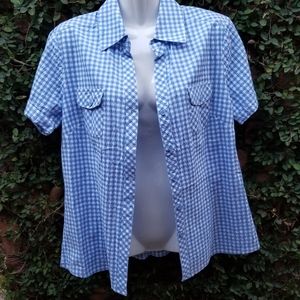 Pendleton | Tops | Vintage Pendleton Gingham Shirt S | Poshmark